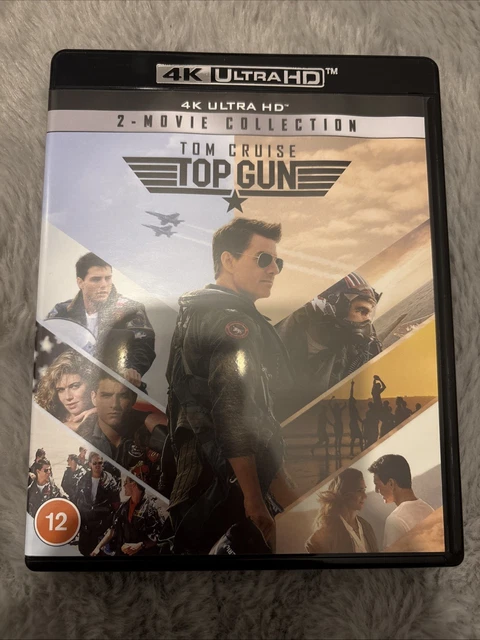 TOP GUN/TOP GUN: Maverick 2-Movie Collection [12] 4K UHD £11.12 ...