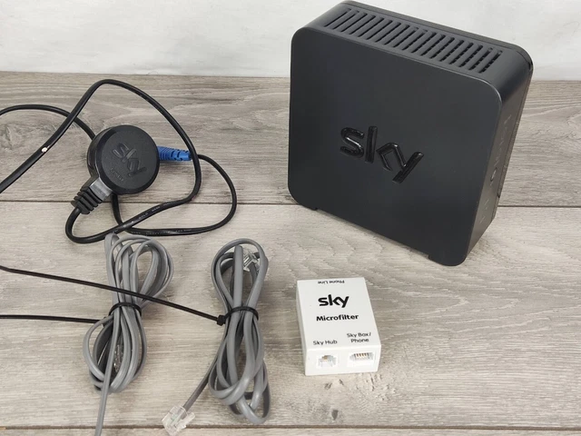 SKY SR102 GIGABIT Wireless AC Router With Microfilter & Cables ...