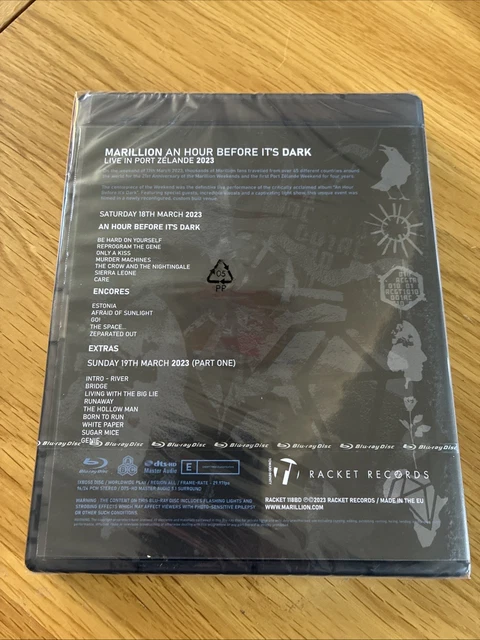 MARILLION. AN HOUR Before It’s Dark. Live In Port Zelande 2023 £14.95 ...