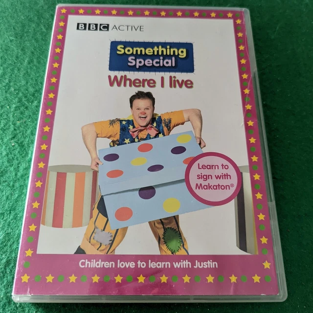 SOMETHING SPECIAL: WHERE I Live DVD Makaton Sign Language Tested BBC Mr ...