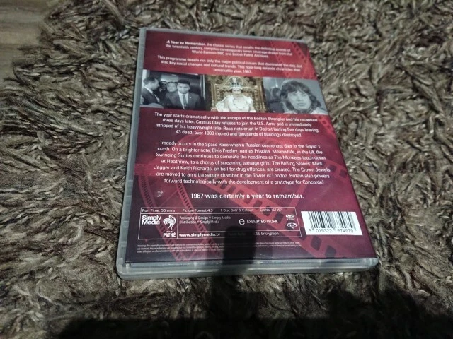 BRITISH PATHE NEWS A Year to Remember 1967 (DVD) Simply Media EUR 4,62 ...