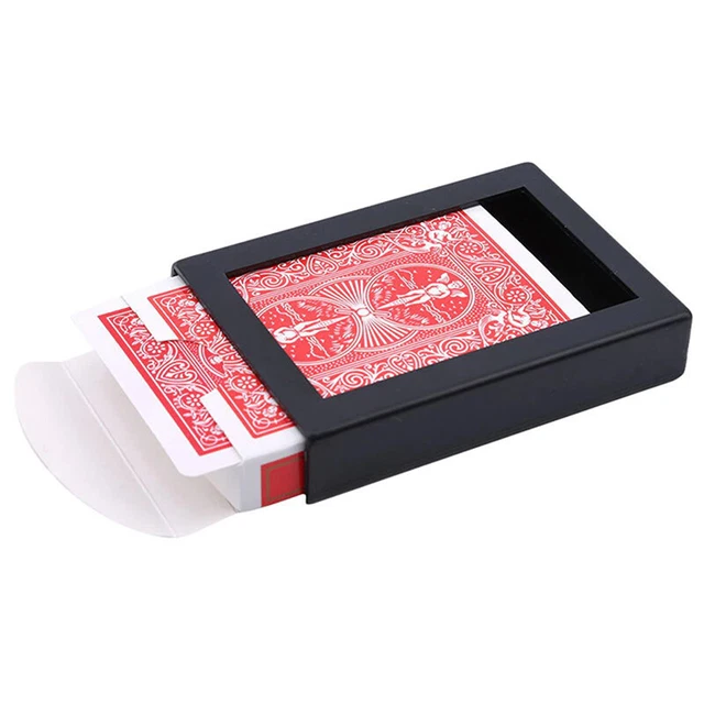 POPULAR MAGIC POKER Disappearing Box Magic Trick Fun Poker Vanishing ...