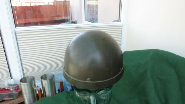 FRENCH ARMY TANK Drivers Helmet Made By J Galland 1968 £49.99 - PicClick UK