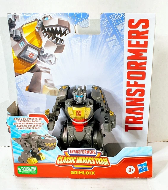 TRANSFORMERS CLASSIC HEROES Team Grimlock Rescue Bots Dinobots Hasbro ...