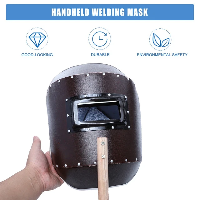 HAND HELD WELD Shield Welding Ptotective Mask Handheld Masks Portable ...