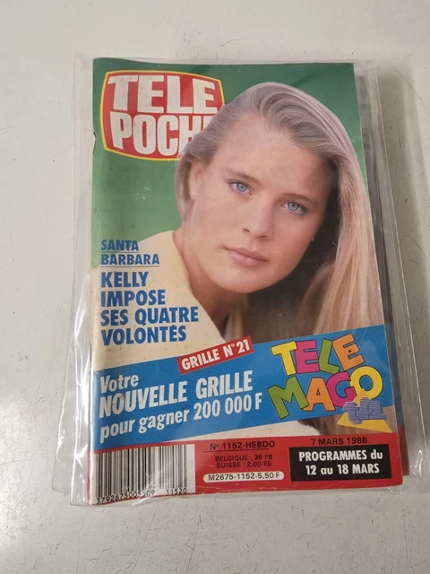 TELE POCHE Nº1152 Mars 1988 ROBIN WRIGHT SANTA BARBARA EUR 5,00 ...