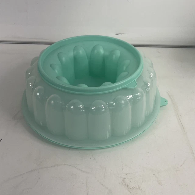 TUPPERWARE JELLO MOLD Sheer w/ Mint Seals 6 Cups New £18.79 - PicClick UK