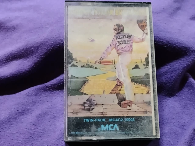 ELTON JOHN/GOODBYE YELLOW Brick Road-Mca-1973-C2-10003 Vg+ Cassette ...