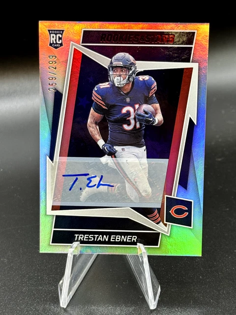 TRESTAN EBNER ROOKIE Auto RC #155 259/299 Chicago Bears Baylor Rookies & Stars EUR 1,85 ...