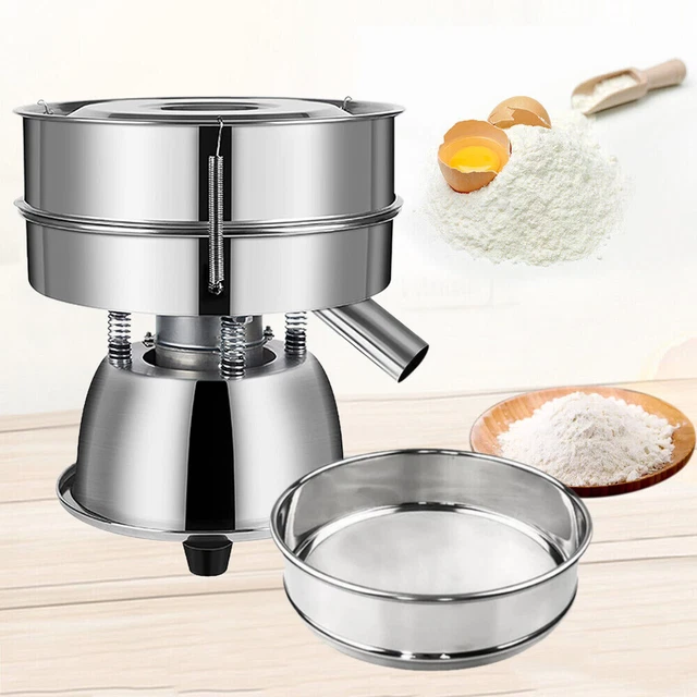 ELECTRIC AUTOMATIC SIEVE Shaker Vibrating Machine Food Industrial ...