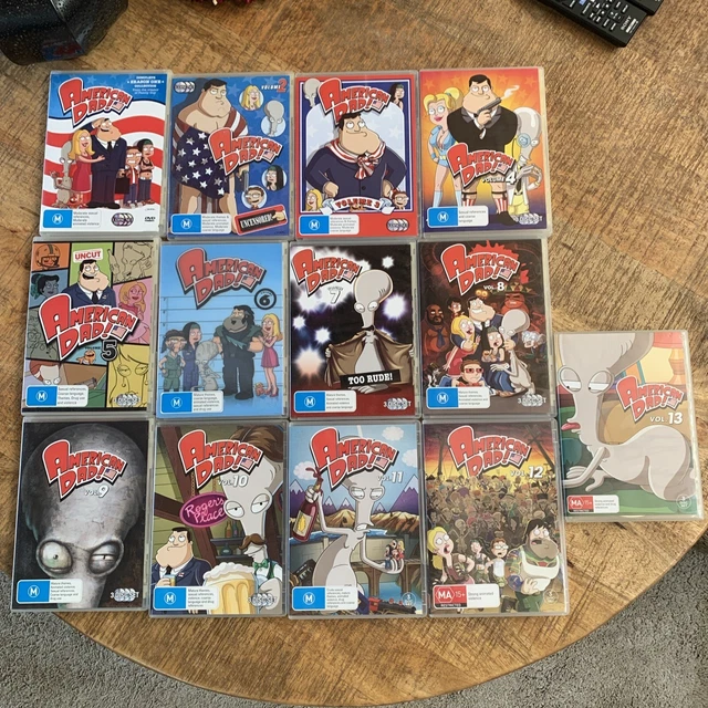 AMERICAN DAD DVDS Vol 1-13 Collection $40.50 - PicClick AU