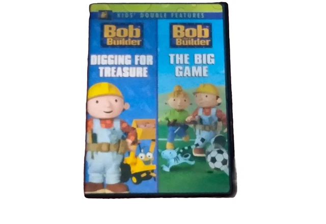BOB THE BUILDER Double Feature Dvd - Digging For Treasure, The Big Game $7.07 - PicClick CA