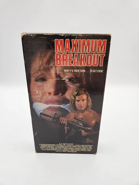 MAXIMUM BREAKOUT VHS Tape AIP Studios Tested Works £27.05 - PicClick UK