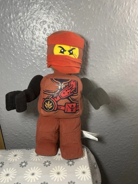 OFFICIAL 13& KAI Red Ninja Ninjago Legoland Lego Plush Soft Toy ...
