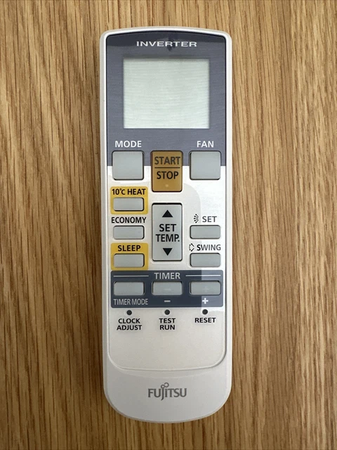 GENUINE FUJITSU AR-RAH1E Air Conditioner Remote Controller. Brand New ...