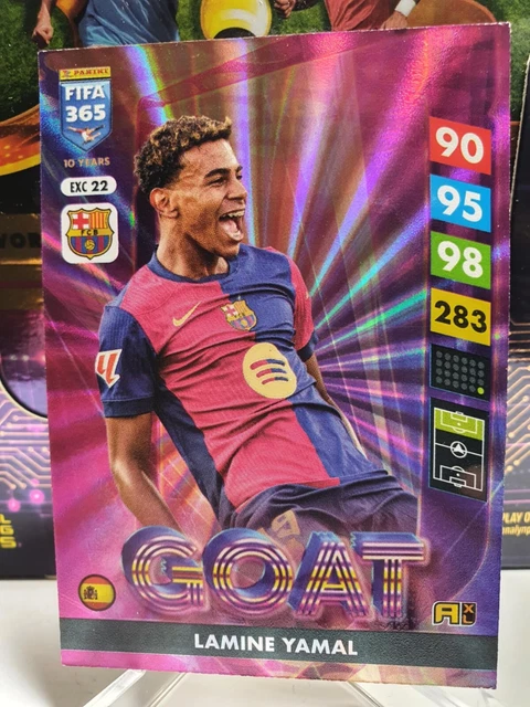 PANINI FIFA 365 2025 Adrenalyn XL EXCELLENCE GOAT & NOIR Cards - Pick ...