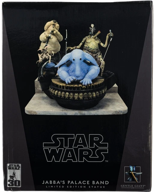 STAR WARS JABBA'S Palast Band Statue Le 2500 (Gentle Giant Studios ...