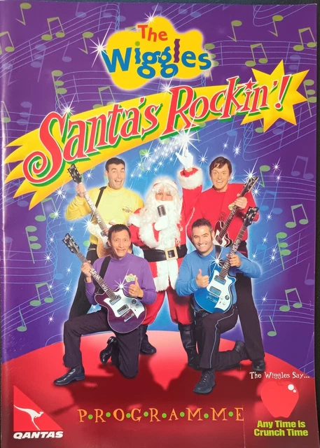 THE WIGGLES - Santa's Rockin'! 2004 Tour Programme $300.00 - PicClick AU