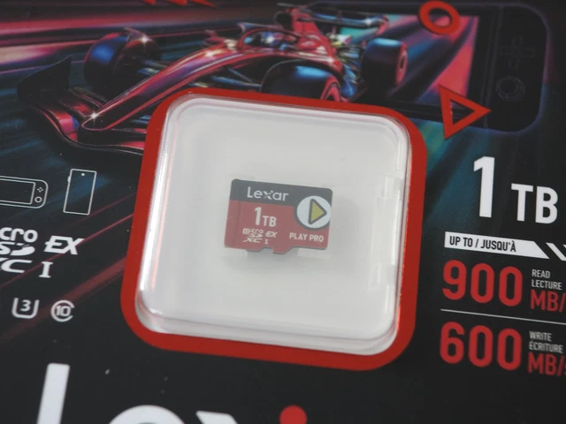LEXAR PLAY PRO microSD Express Card - 1TB - NEW & SEALED £228.44 ...