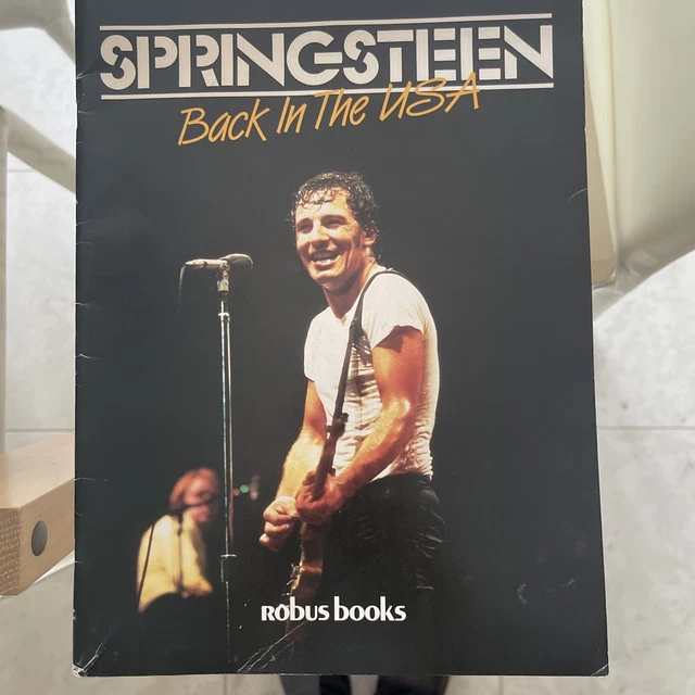 BRUCE SPRINGSTEEN BACK IN THE USA MAGAZINE 1984 by marty monroe - thick ...