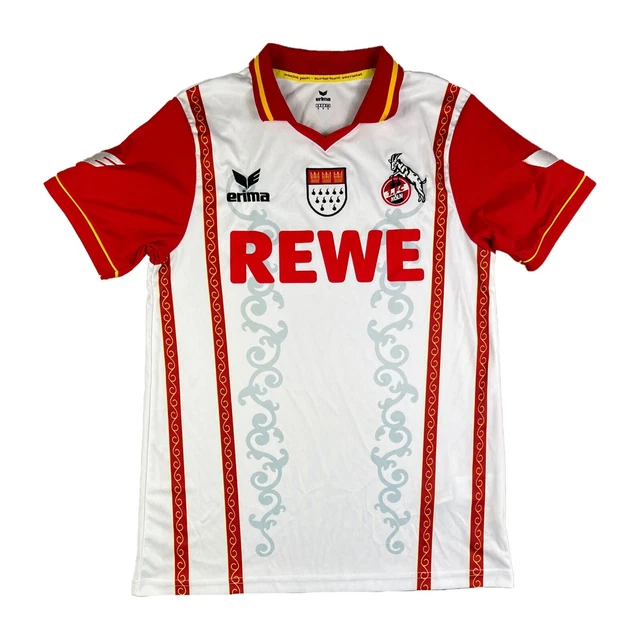 1.FC KÖLN 2014-15 Karneval Trikot "S" erima "REWE" Fastelovend ...