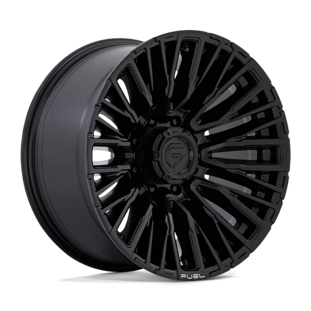 20 INCH WHEELS Rims Fuel Offroad Black Rebar D847 D84720001847 20x10 ...