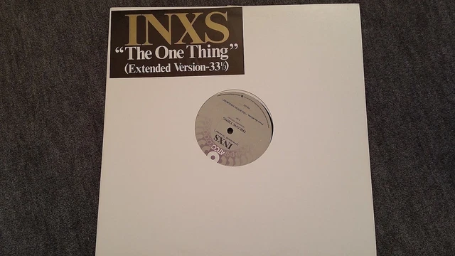INXS - THE one thing 12'' US Vinyl Single PROMO EUR 31,99 - PicClick FR