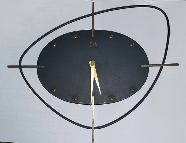 HORLOGE PENDULE FLASH Transistor Vintage Années 50 EUR 40,00 - PicClick FR