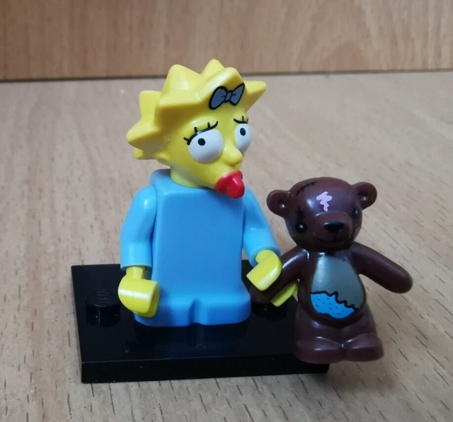 LEGO MINIFIGURE THE Simpsons Series 1 Maggie Simpson with teddy ...