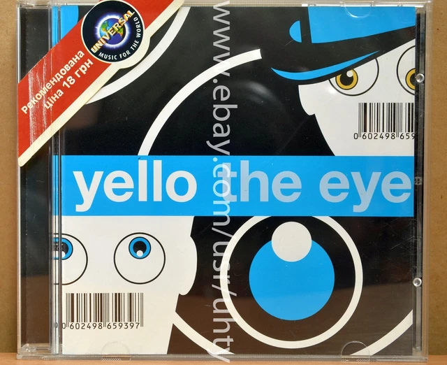 CD SYNTH-POP ÉLECTRONIQUE Original Yello The Eye Rare Ukr Leftfield ...