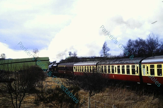 RAILWAY SLIDE TRAIN Slide 35mm Locomotive No 45407 (s35 2b) £2.70 ...