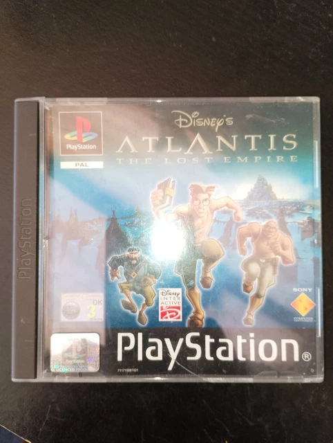 SONY PLAYSTATION 1 Game Disney's Atlantis The Lost Empire Pal With ...