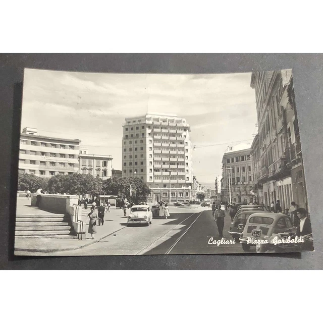 CARTOLINA CAGLIARI - Piazza Garibaldi EUR 9,90 - PicClick IT