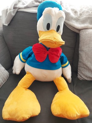DISNEY STORE ORIGINAL Donald Duck Extra Large Jumbo 80cm Soft Plush £14 ...
