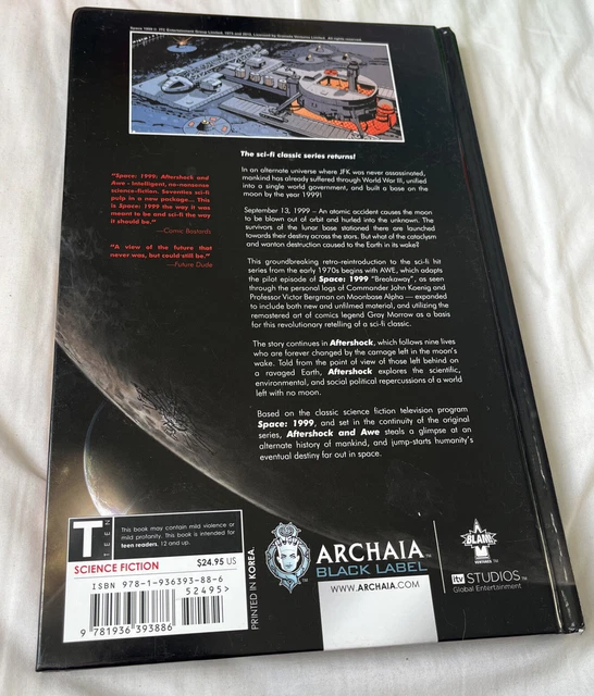 SPACE: 1999: AFTERSHOCK and Awe Andrew E C Gaska (Hardcover 2012) GERRY ...