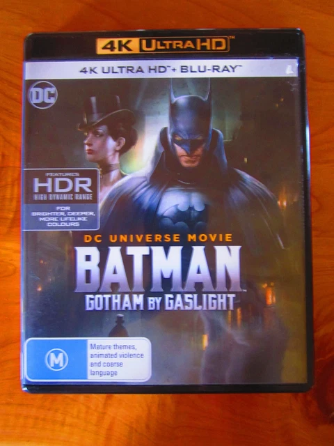 DVD 4K Ultra Hd Blu-Ray Dc Batman Gotham By Gaslight 2 Disc Set ** Must See ** EUR 12,33 ...