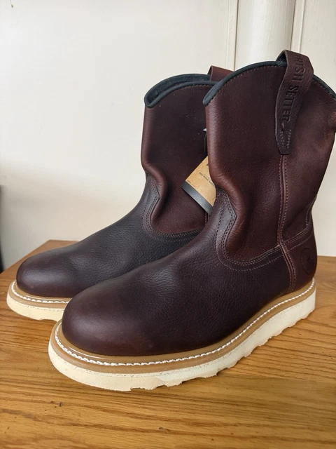 IRISH SETTER ASHBY 83909 Men's 11.5 Wide Pull On Soft Toe Boot READ ...