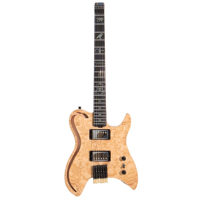 LINDO AFTERLIFE HEADLESS Electric Guitar (Chambered Body) 2026 One-off ...
