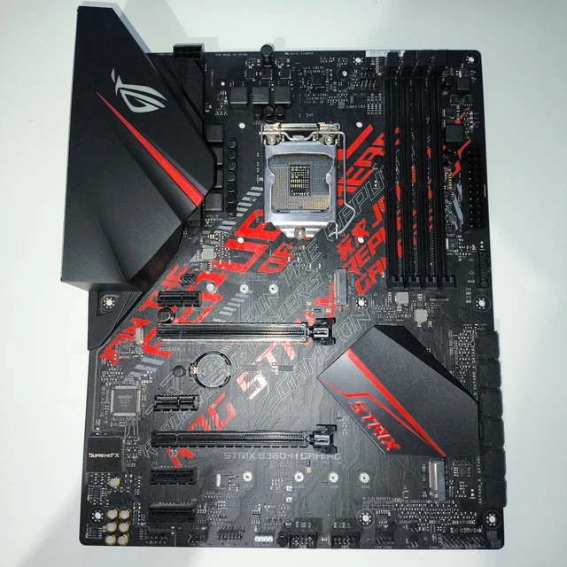 ASUS ROG STRIX B360-H GAMING Motherboard Intel B360 ATX LGA1151 DDR4 M ...