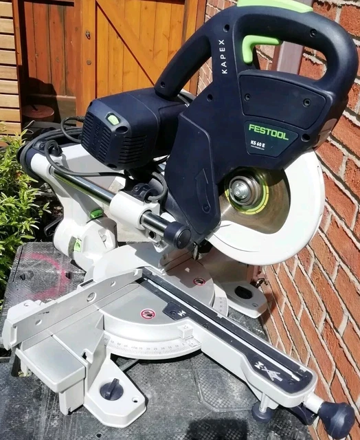 FESTOOL KAPEX KS 60 E 240V SLIDING COMPOUND MITRE SAW 216mm Dia £629.95 ...