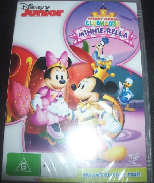 MICKEY MOUSE CLUBHOUSE - Minnie-Rella (DVD, 2014) (Aust Reg 4) DVD ...