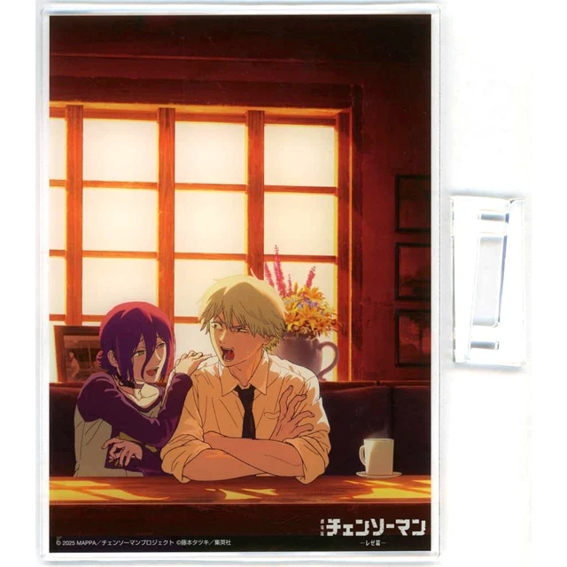 REZE AND DENJI Chainsaw Man Acrylic Panel Movie Reze Arc MoviTicket A ...