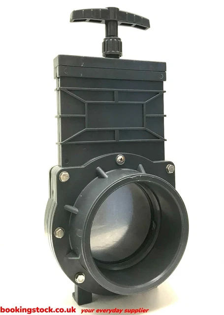 PVC SLIDING GATE Valve - Metric Sizes - 50mm, 63mm, 75mm, 90mm, 110mm ...