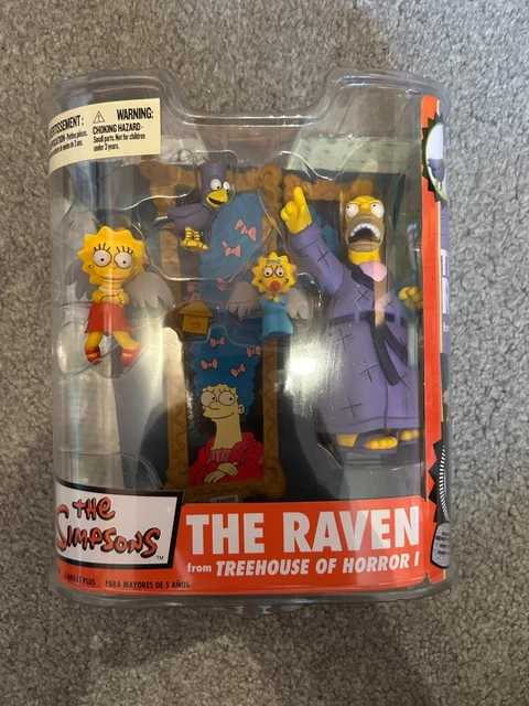 THE SIMPSONS THE Raven from Treehouse of Horror 1 figure set by ...