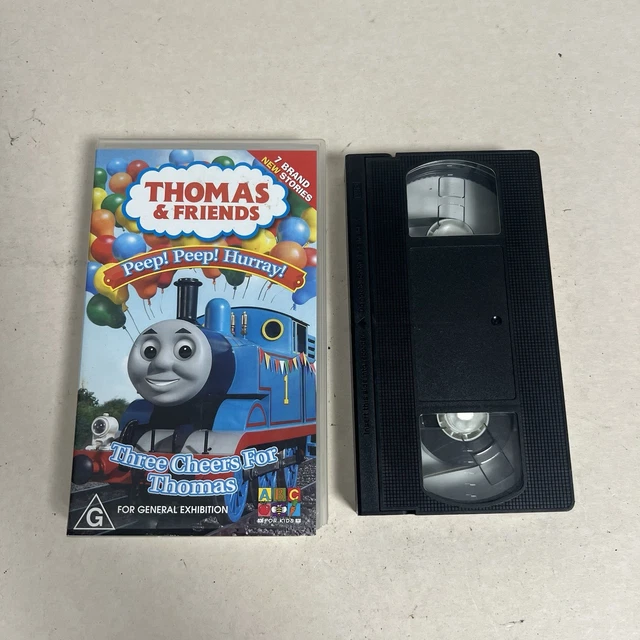 VHS THOMAS Friends - Hooray For Thomas Other Adventures (VHS, 2005) $40 ...