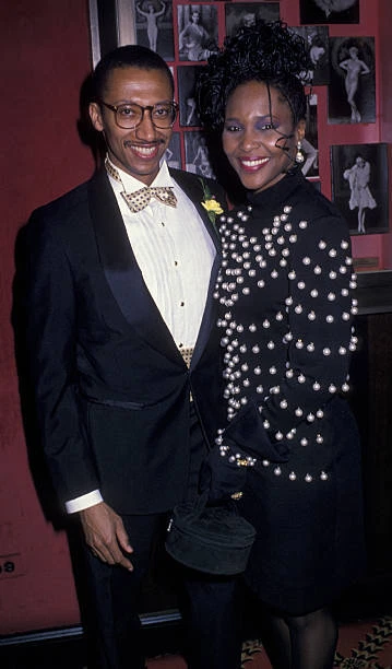 DONALD HOBBS AND Suzzanne Douglas attend the premiere of Tap - 1989 Old ...