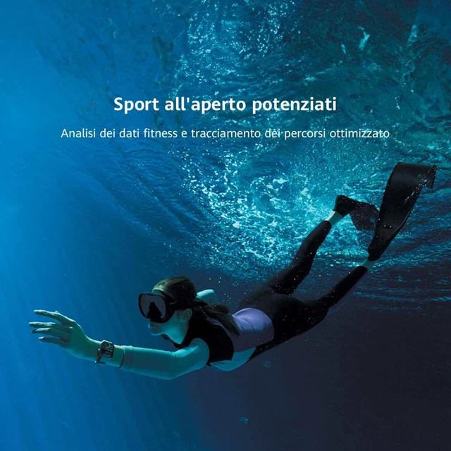 WATCH FIT 4 Pro Smartwatch, Ultra-Sottile, 1.82" Schermo in Zaffiro ...