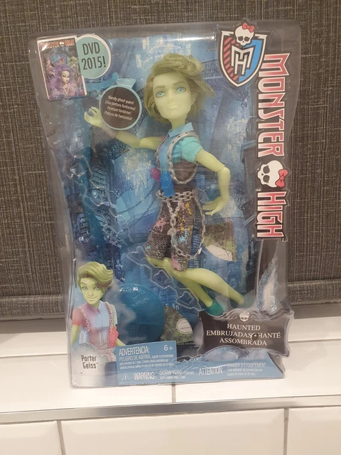 MONSTER HIGH HAUNTED Porter Geiss doll £40.00 - PicClick UK