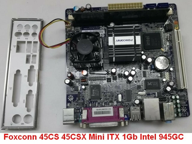 SCHEDA MADRE FOXCONN 45CS 45CSX Mini ITX Atom 230 1Gb Chipset Intel ...