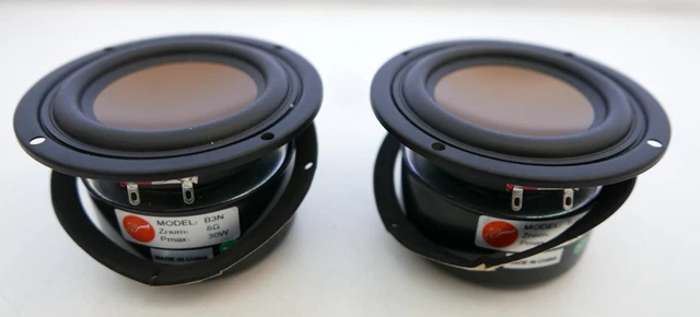 HI VI B3N 3" Aluminium Cone Bass Midrange Speaker Drivers - Boxed ...